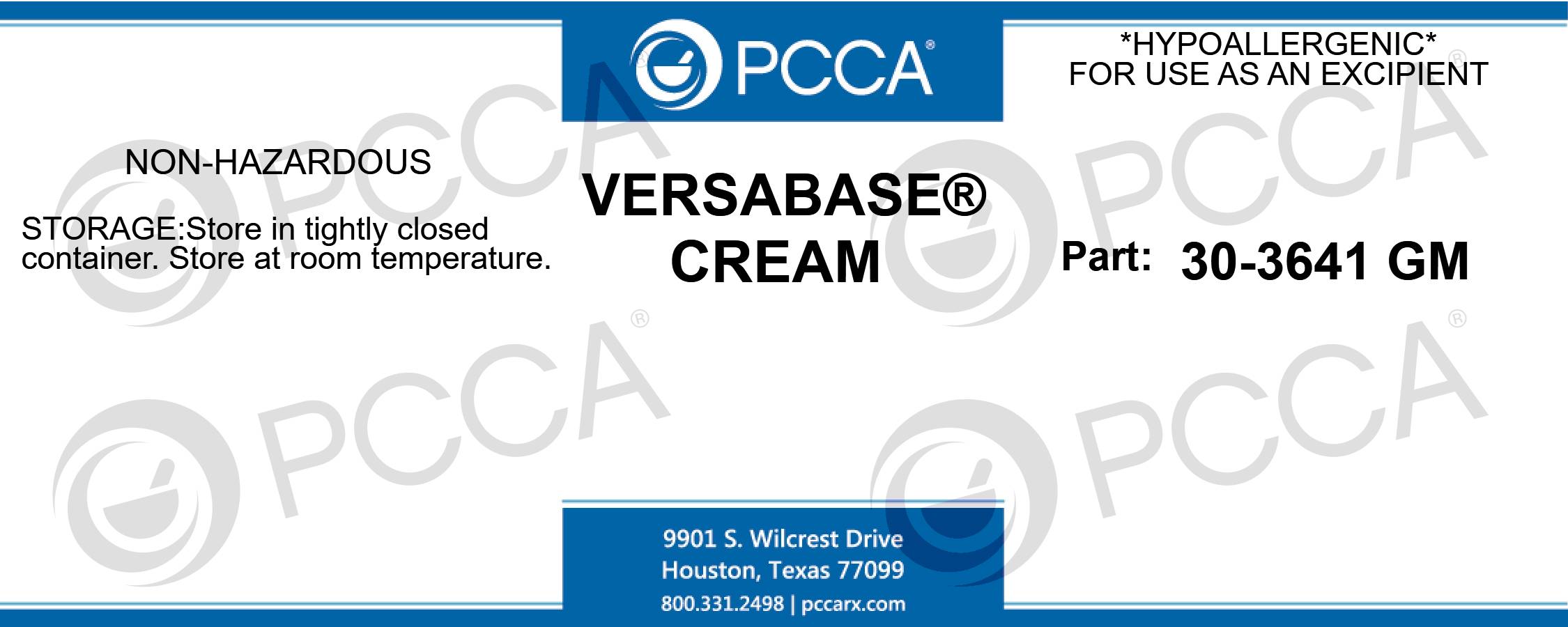 VERSABASE® CREAM - PCCA
